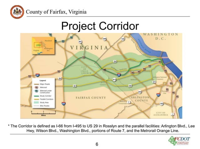 I-66 Inside the Beltway Framework Document | PPT