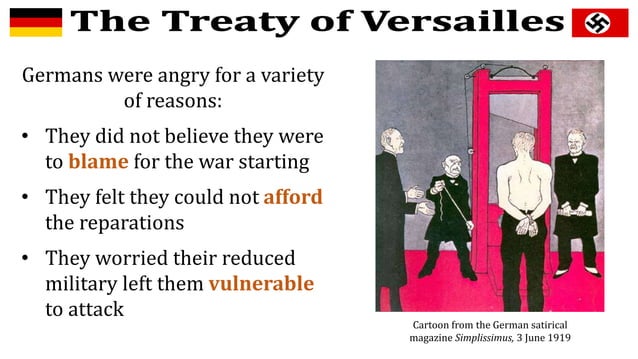 Wemar Germany - germans' reaction to the treaty of versailles | PPT