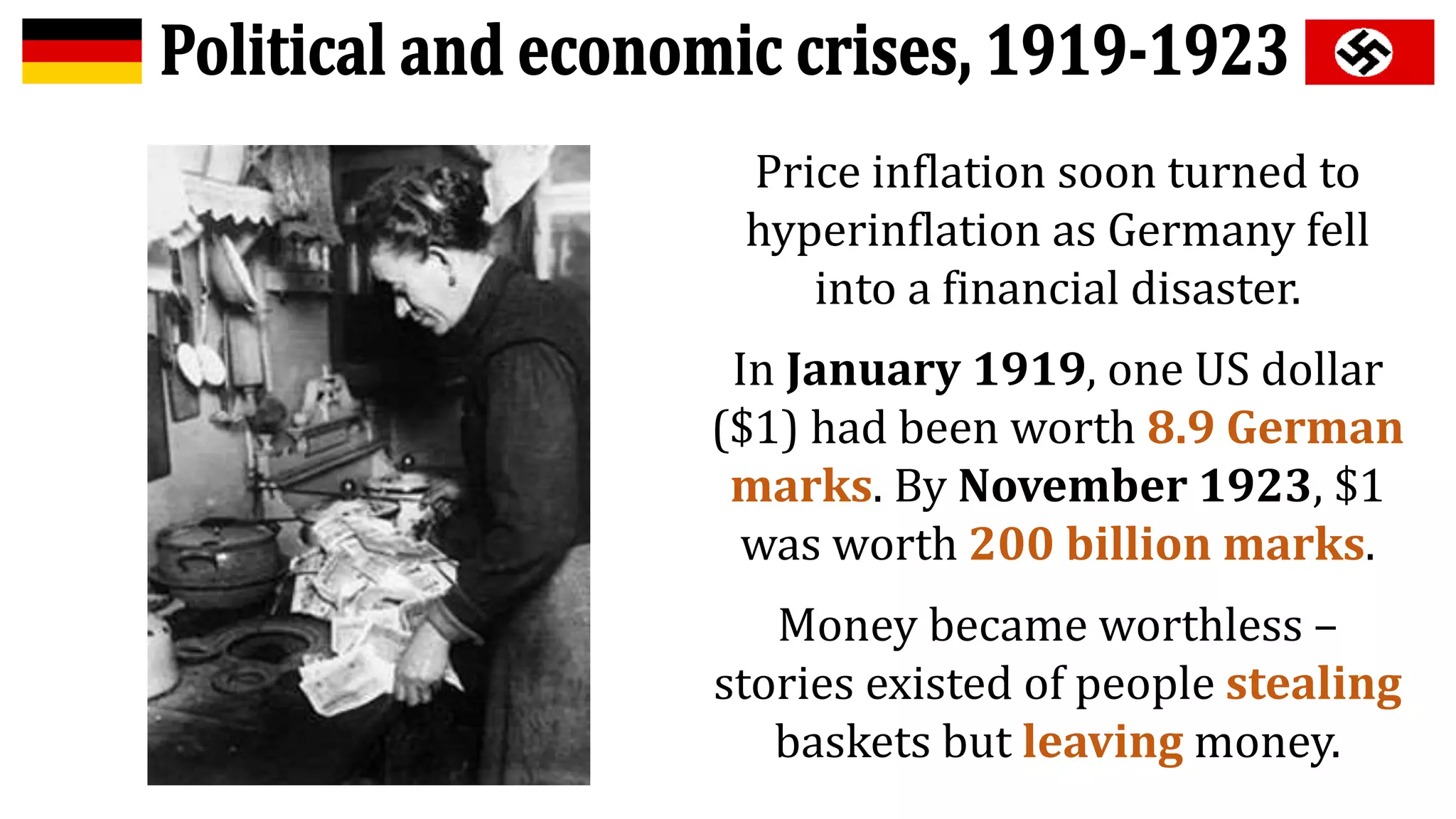 Wemar Germany - impact of hyperinflation | PPTX | Economy | Business ...