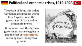 Wemar Germany - impact of hyperinflation | PPTX | Economy | Business ...