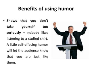 12 benefits of using humor - - Manu Melwin Joy | PPT