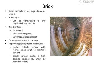 materials of sewer | PDF
