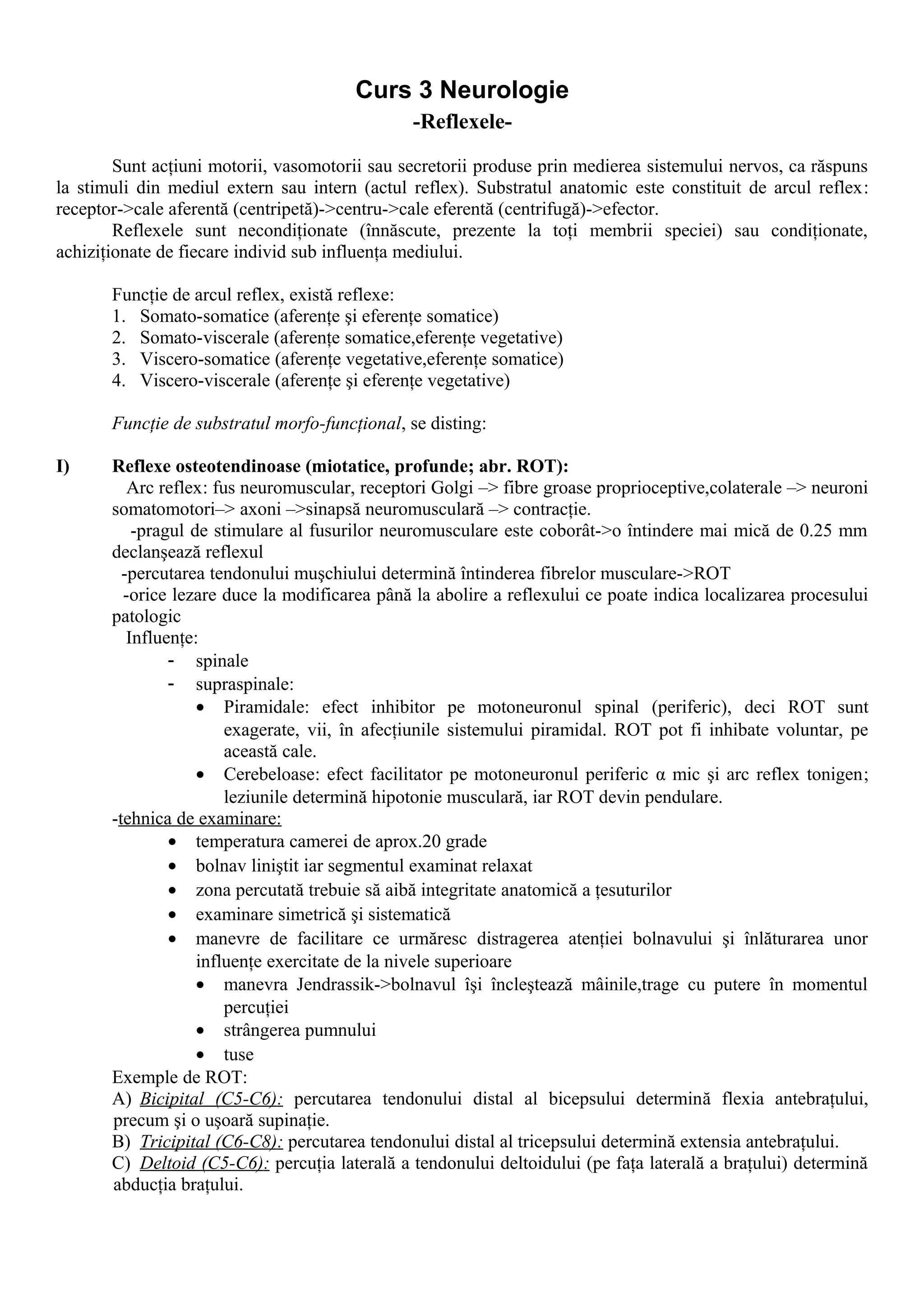3. reflexele | PDF