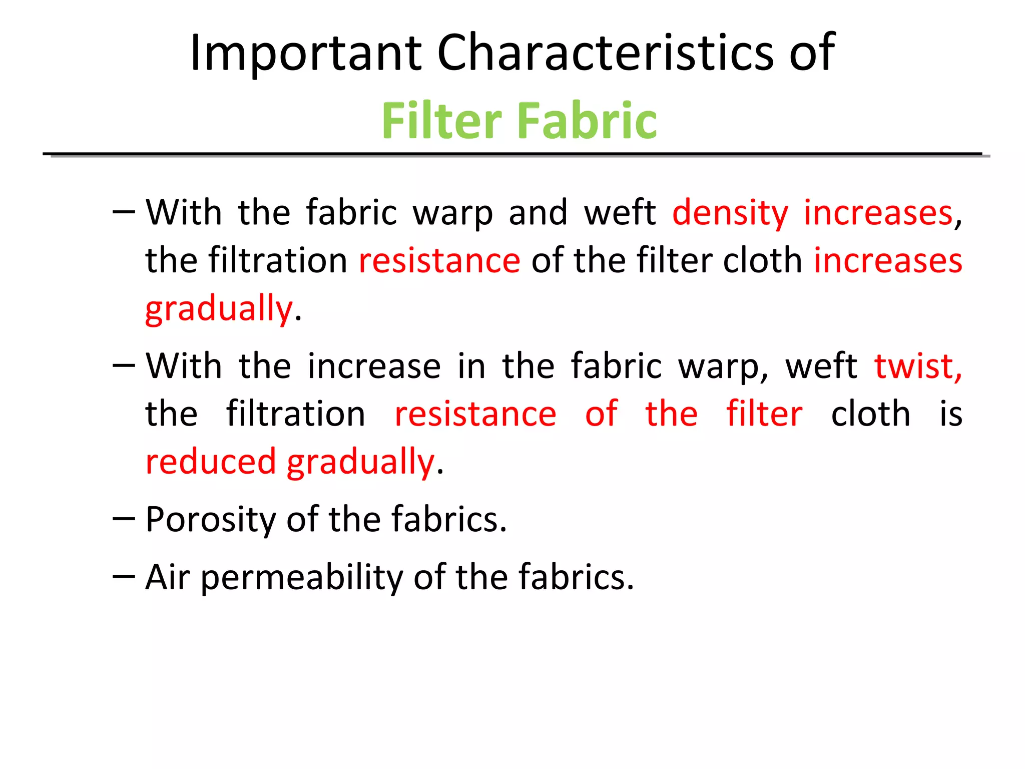 3. filtration textiles | PPT