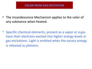 3. causes of color and their mechanism | PPT
