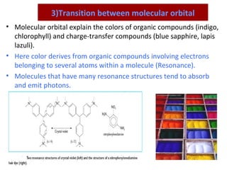3. causes of color and their mechanism | PPT