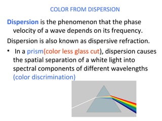 3. causes of color and their mechanism | PPT