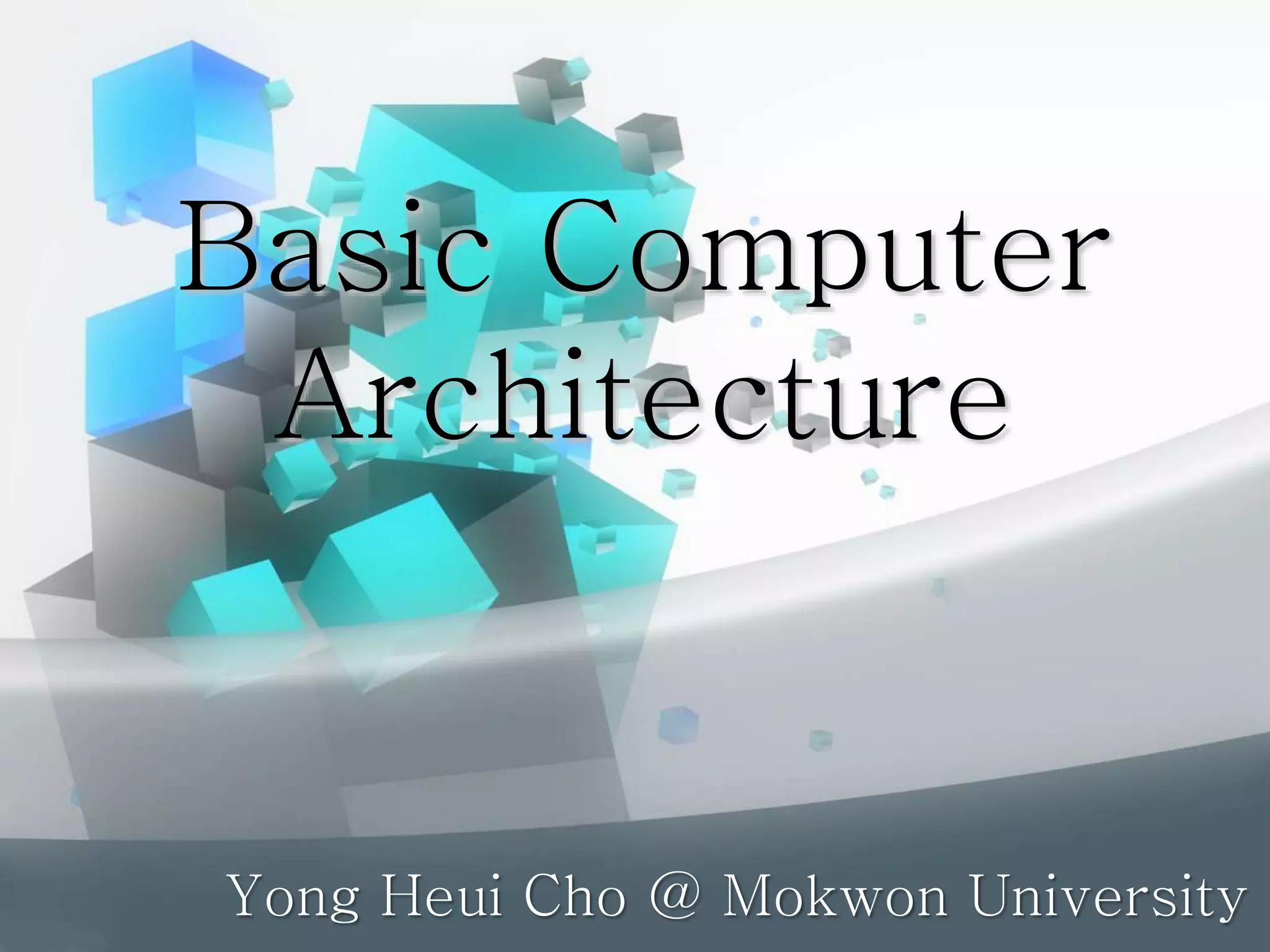 Basic Computer Architecture | PPTX