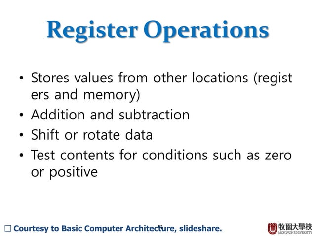 Basic Computer Architecture