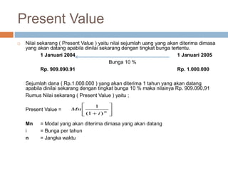 3. konsep nilai waktu uang | PPTX