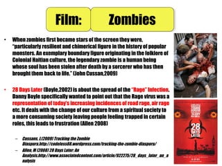 3. representation | PPT | Horror | Genres