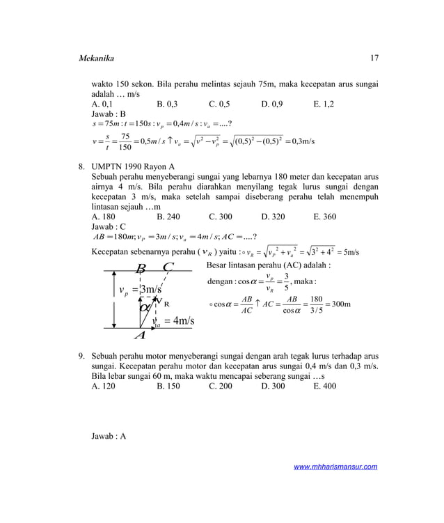 Gerak Lurus Beraturan(glb) | PDF