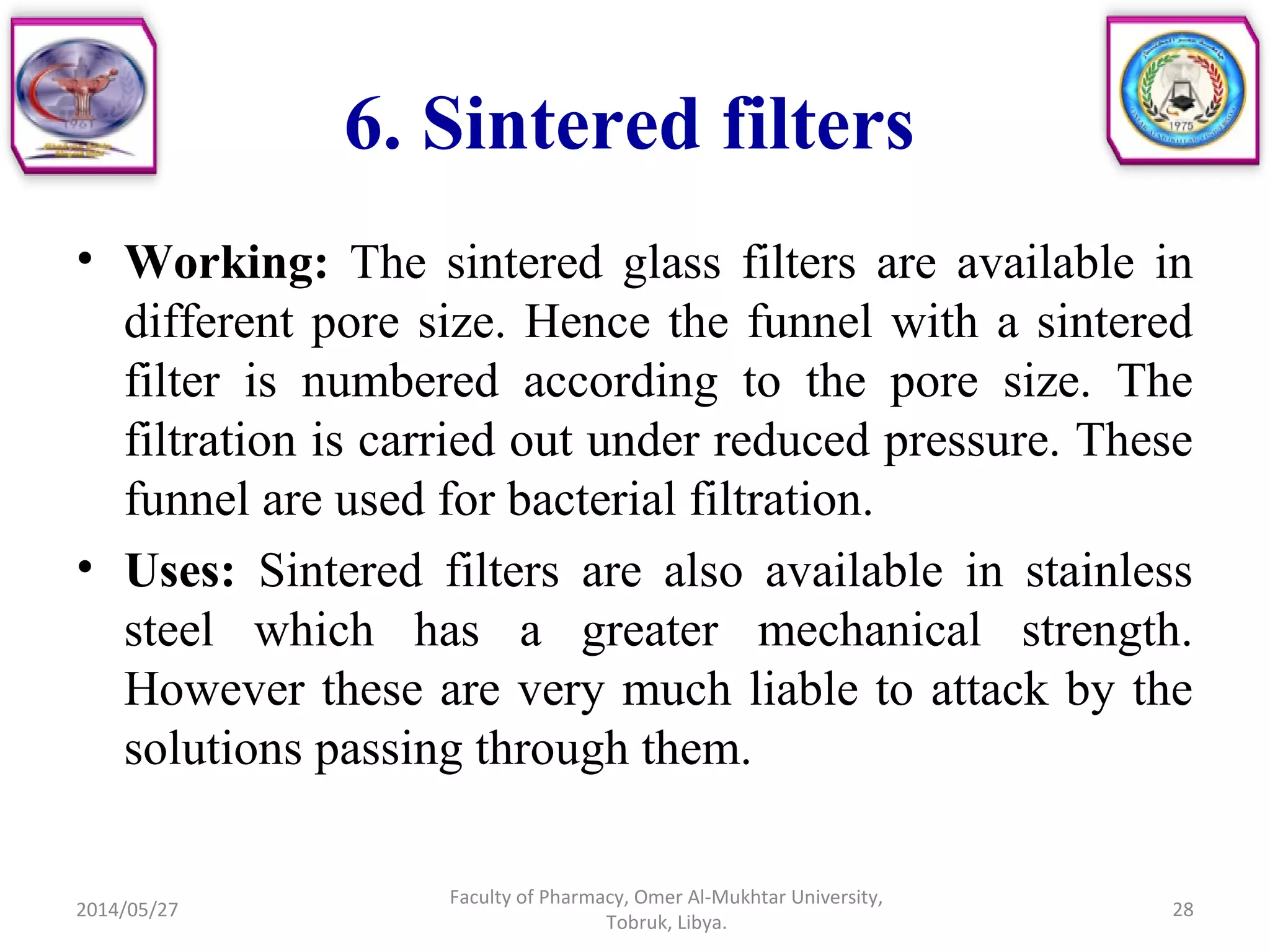 Filtration | PPT