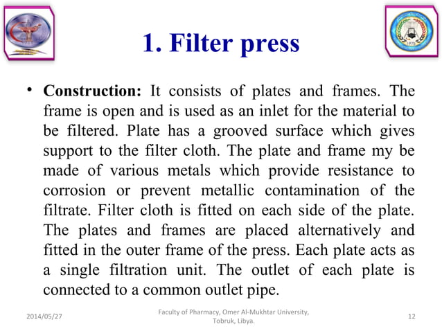Filtration | PPT | Physics | Science
