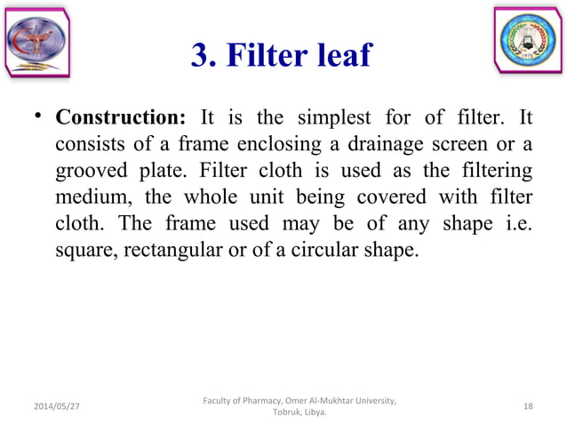 Filtration | PPT | Physics | Science