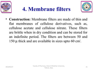 Filtration | PPT