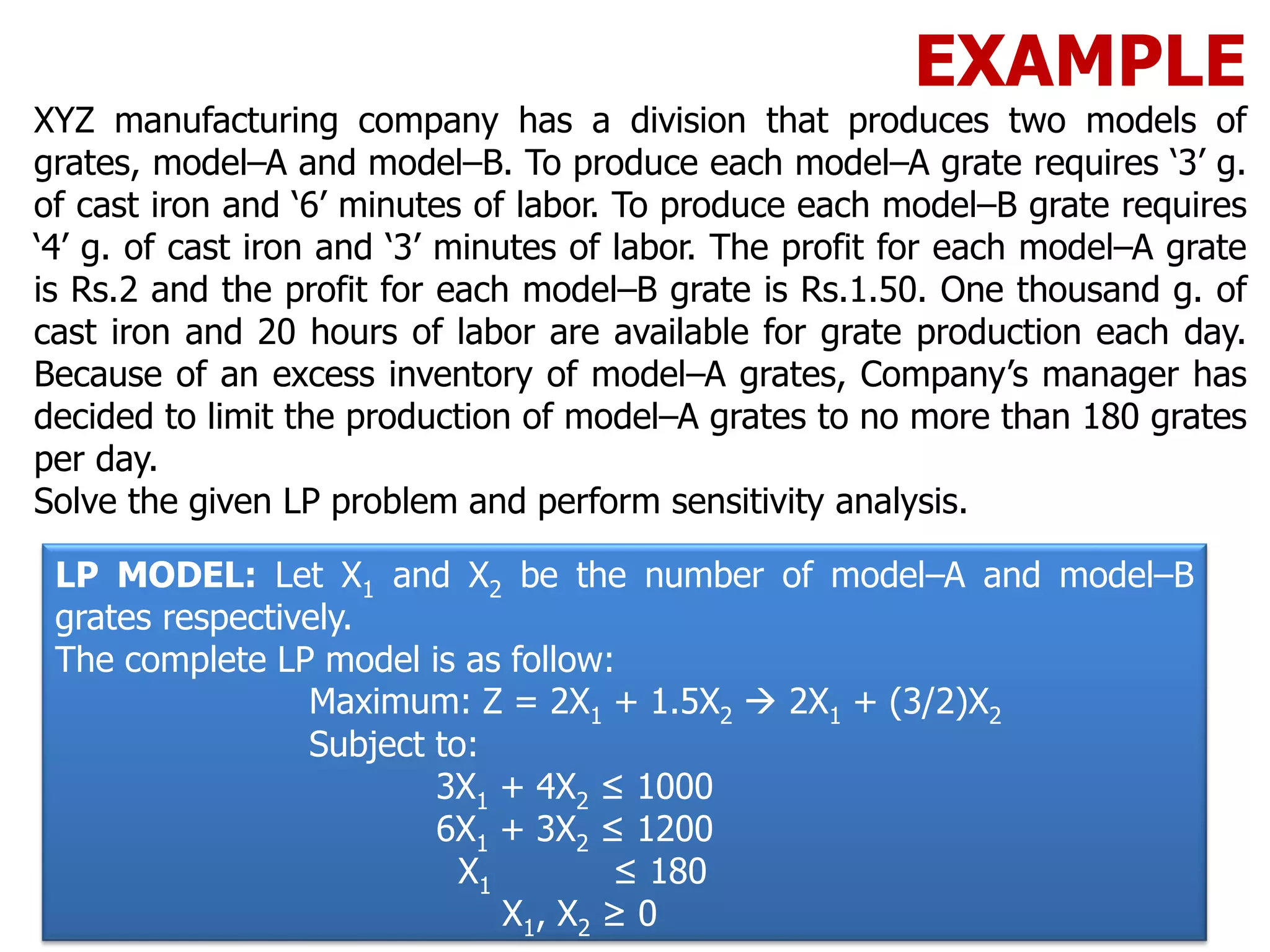 3. linear programming senstivity analysis | PDF