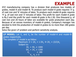 3. linear programming senstivity analysis | PDF