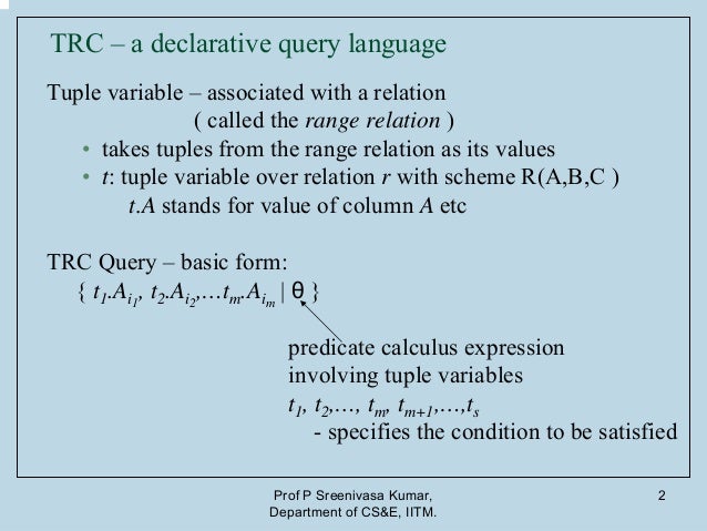 3.1 tuple relational_calculus 3.1 tuple relational_calculus