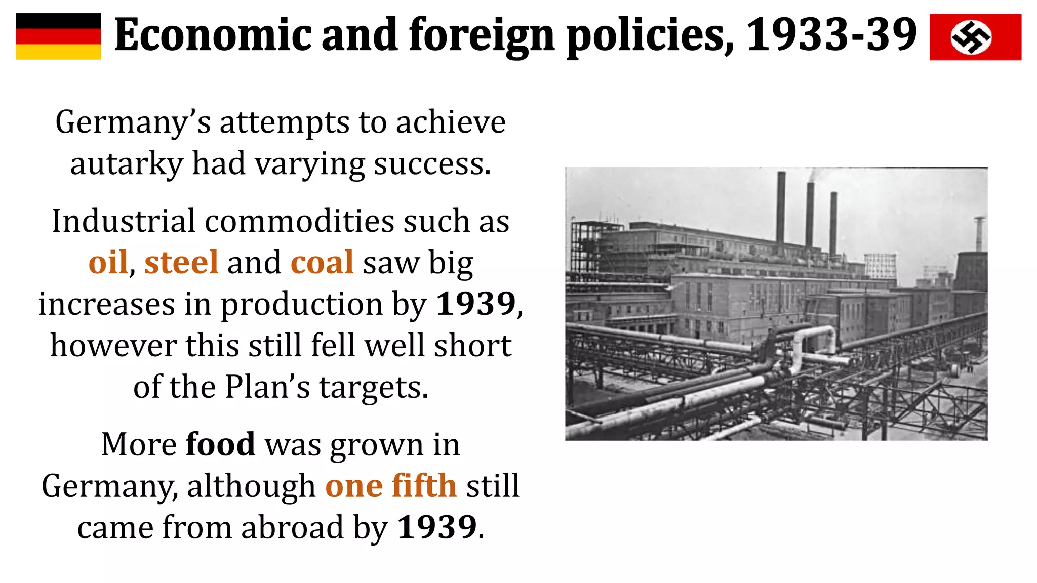 Nazi Germany - goering and the four year plan | PPTX