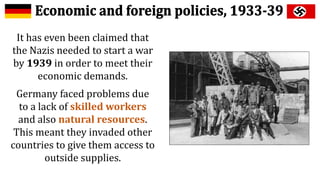 Nazi Germany - goering and the four year plan | PPTX