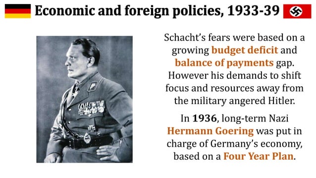 Nazi Germany - goering and the four year plan | PPTX | Economy ...