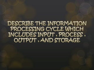 COMPUTER SYSTEM | PPTX