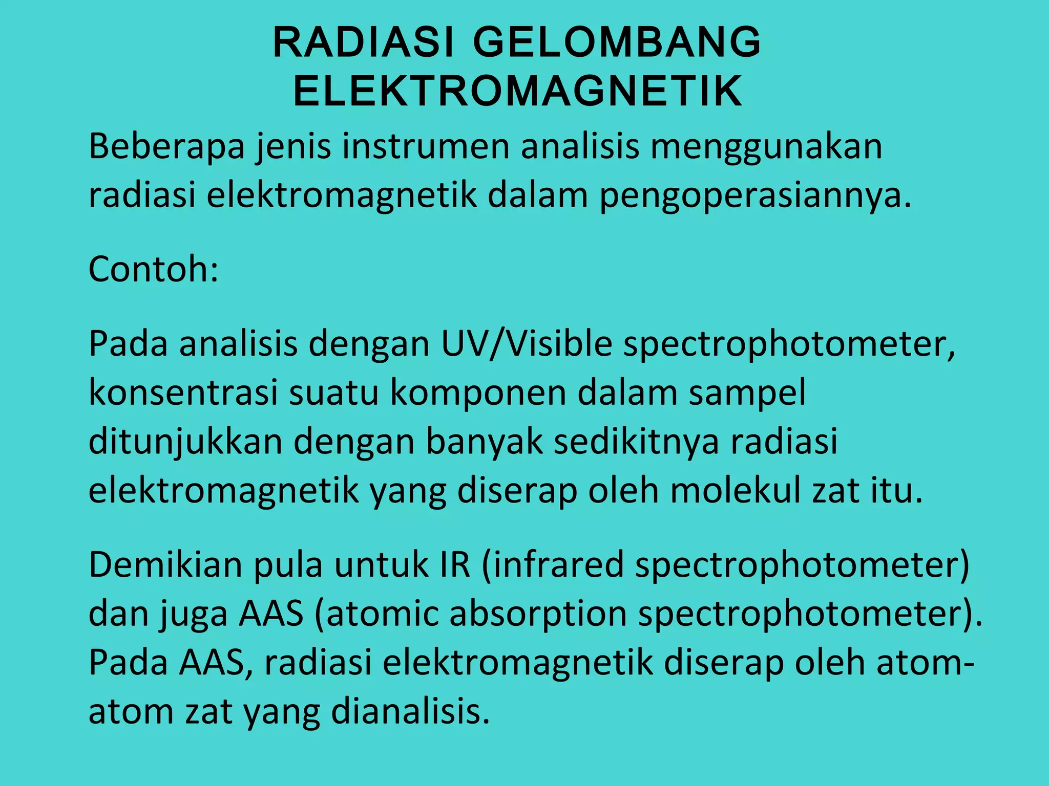 Radiasi Gelombang Elektromagnetik | PPT
