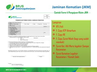Materi bpjs ketenagakerjaan 23042014 | PPT