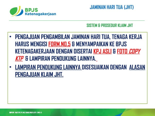 Materi bpjs ketenagakerjaan 23042014 | PPT