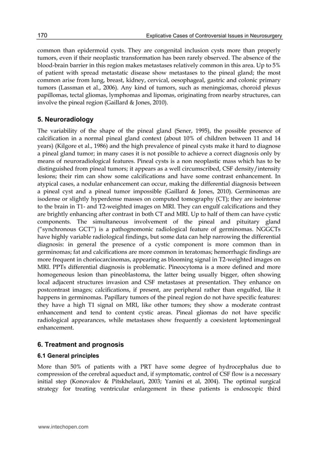 Pineal region tumors | PDF