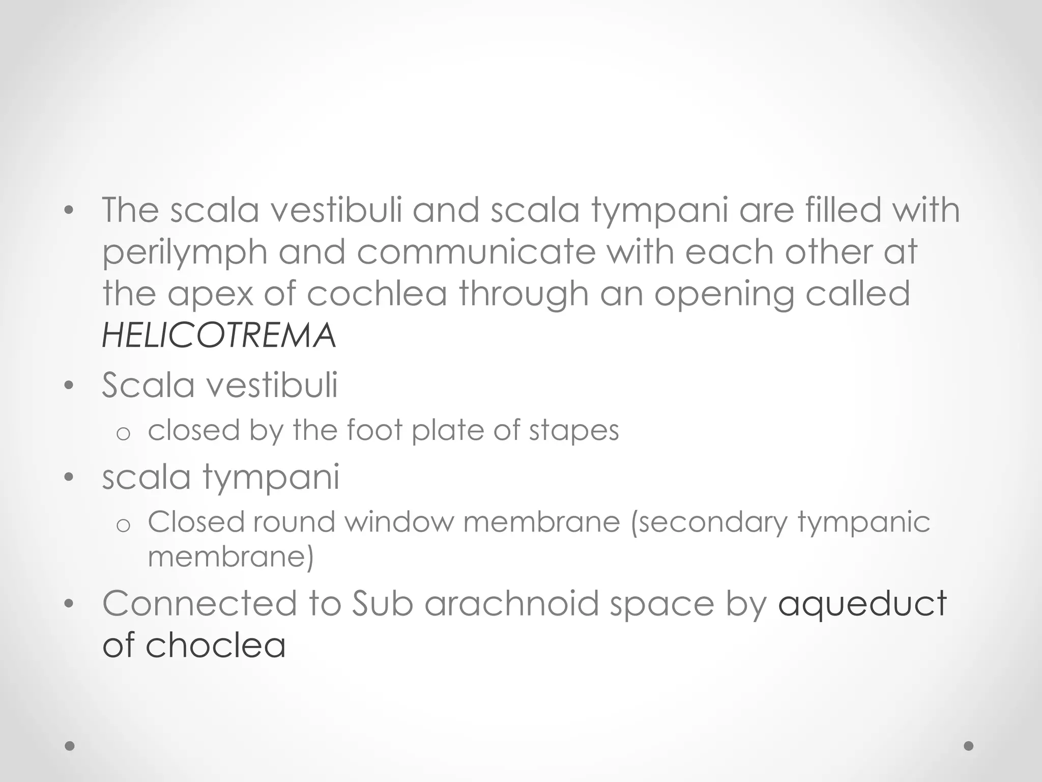 Anatomy of inner ear | PPTX