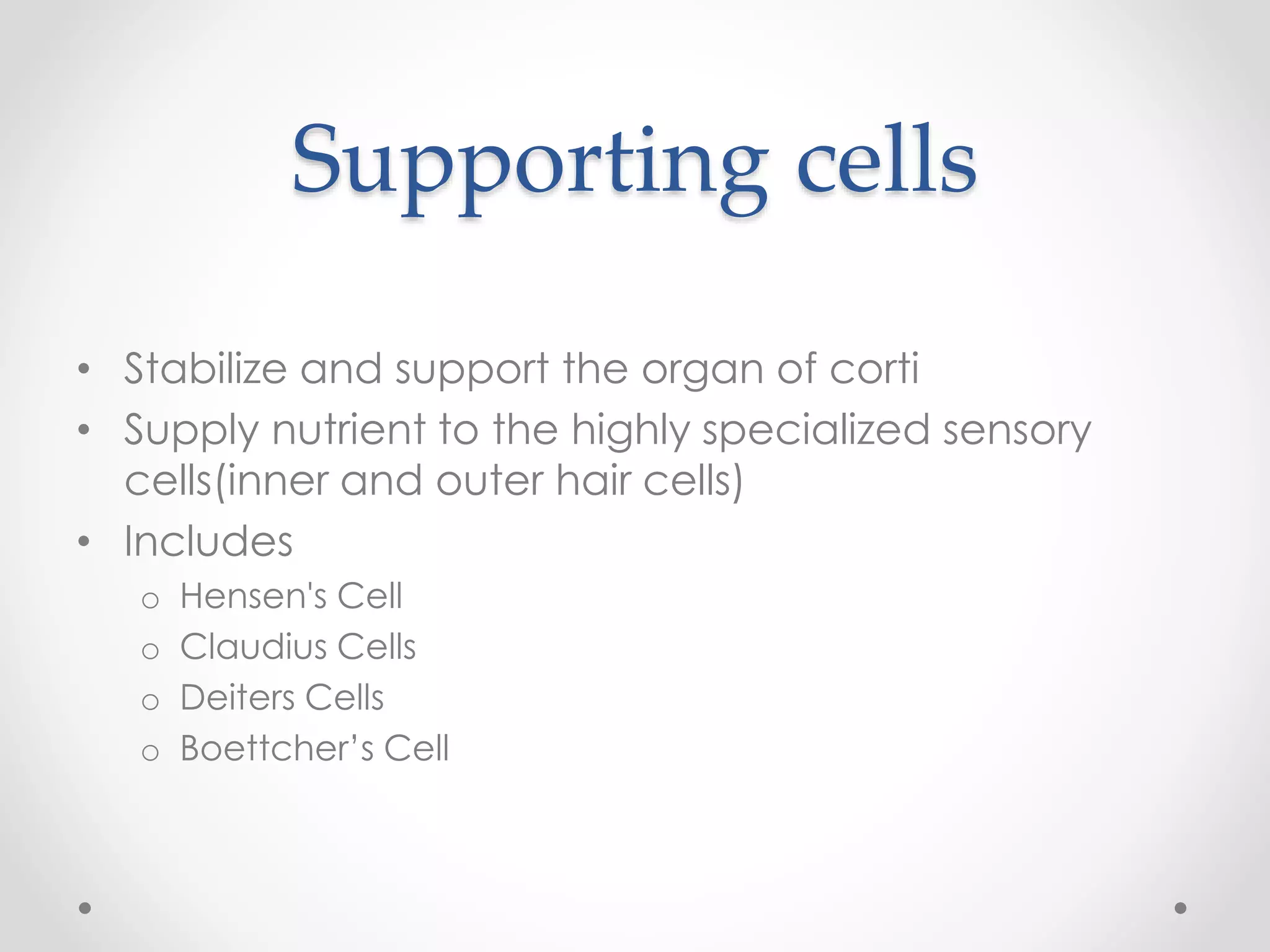 Anatomy of inner ear | PPTX