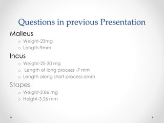 Anatomy of inner ear | PPTX