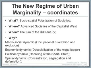 Urban marginality | PPT