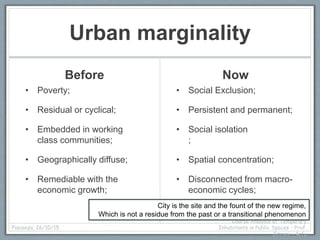 Urban marginality | PPT