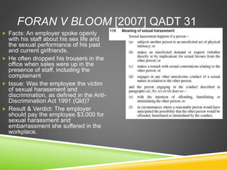 3. Discrimination & Harassment Laws | PPTX | Debated Sensitive Social ...