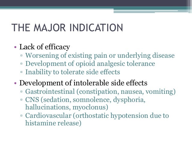 dr. Takdir - Opioid Rotation: A WAY TO BETTER ANALGESIA