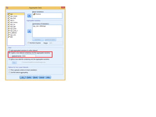 3. chapter iii(aggregate data) | PPTX | Databases | Computer Software and Applications