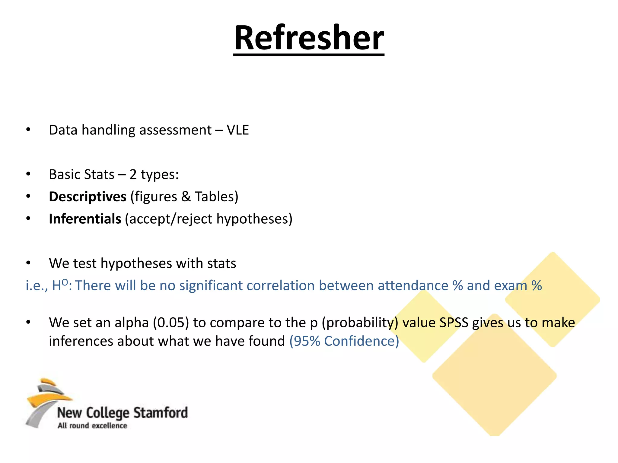 3 Parametric Assumptions Pptx