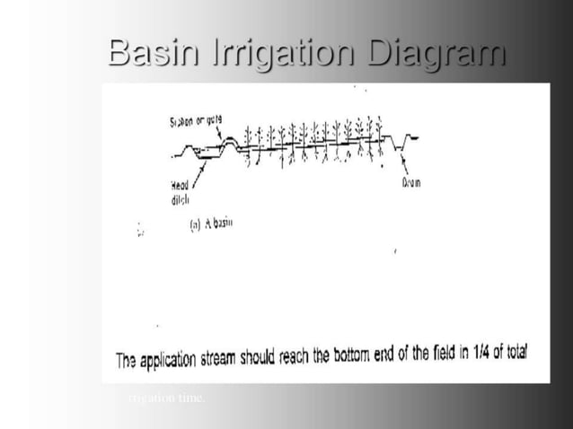 3. surface irrigation and methods basin irrigation A Lecture By Mr ...