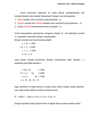 3.pl simpleks | PDF