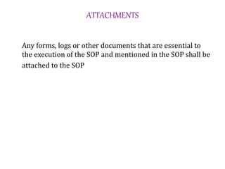 standard operating procedure | PPT