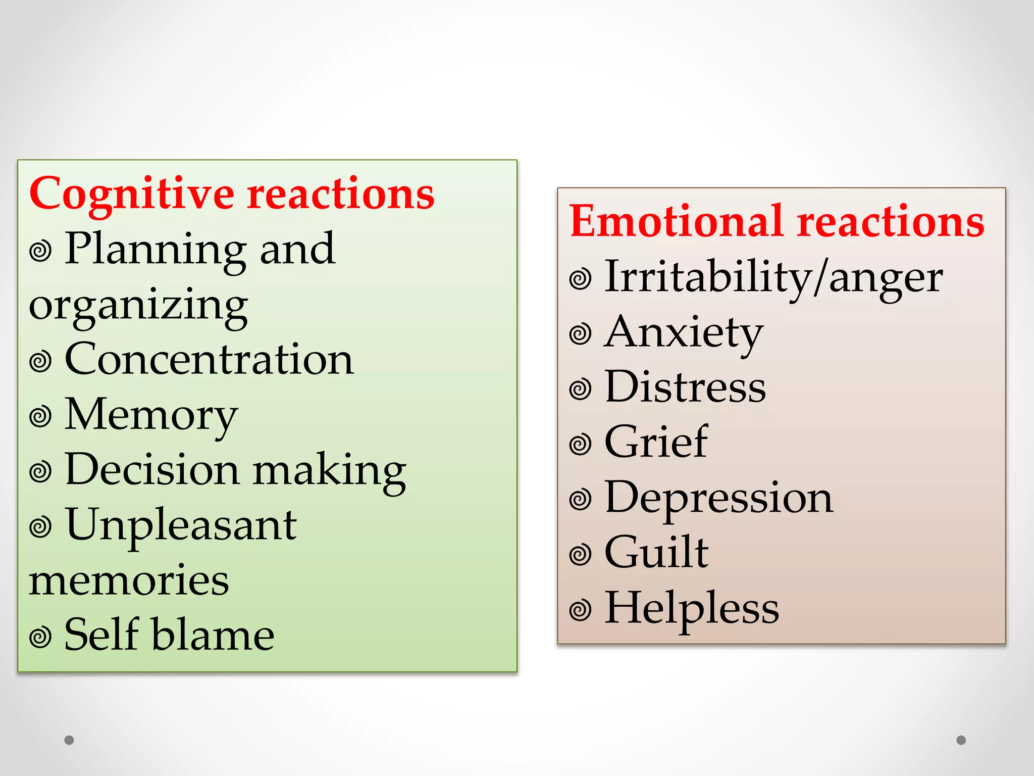 The psychological effects of natural disasters | PPTX