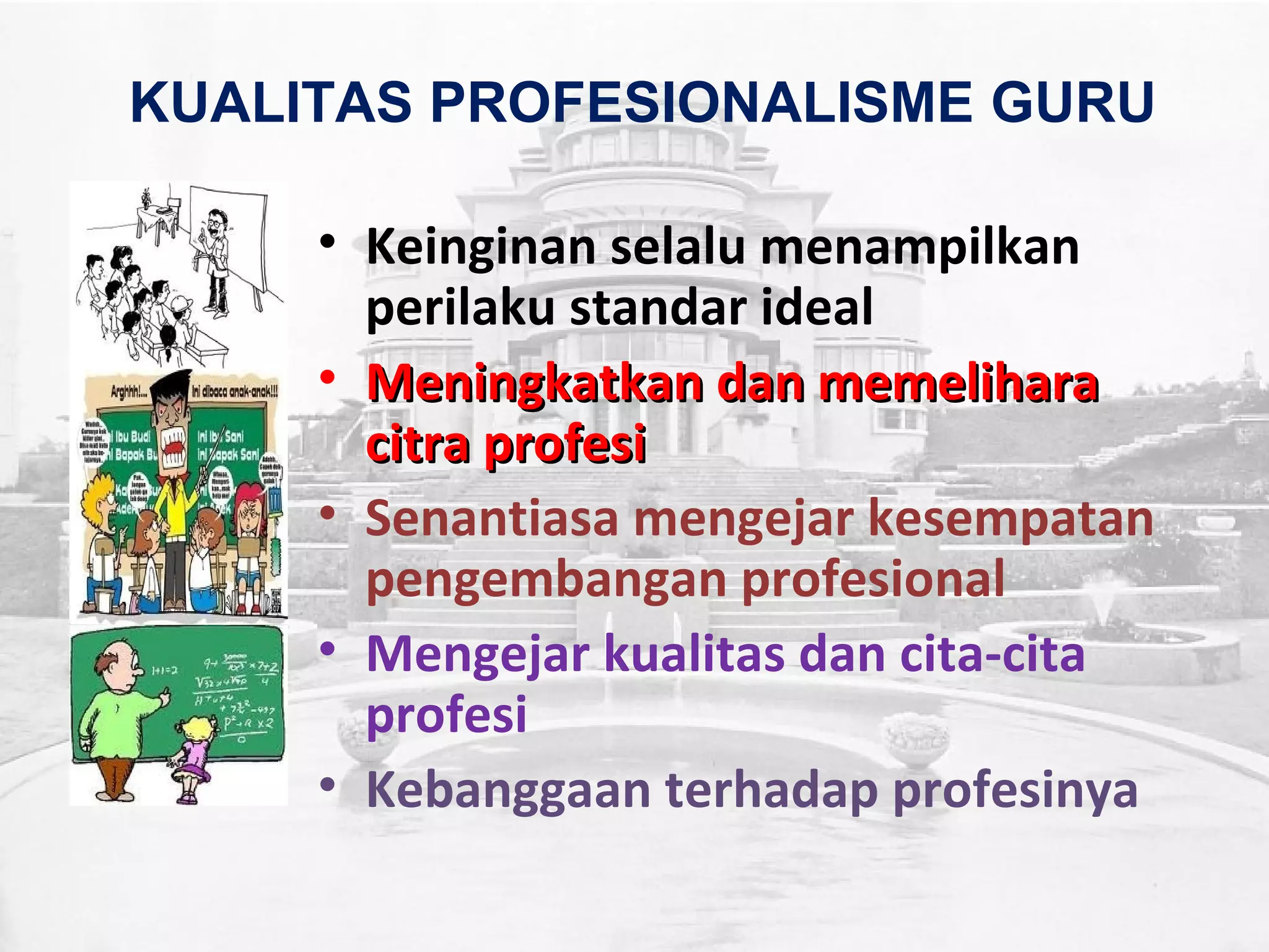Pengembangan profesi guru lanjutan | PPT