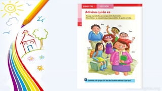 3. Lección 1- Adivina quién es | PPTX