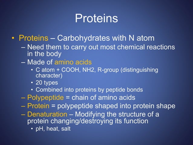 3. biological macromolecules, bio 101 | PPTX