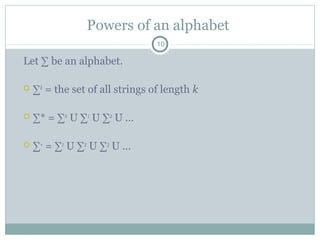 Intro automata theory | PPT