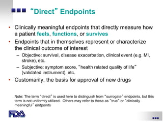 FDA 2013 Clinical Investigator Training Course: Clinical Trial ...
