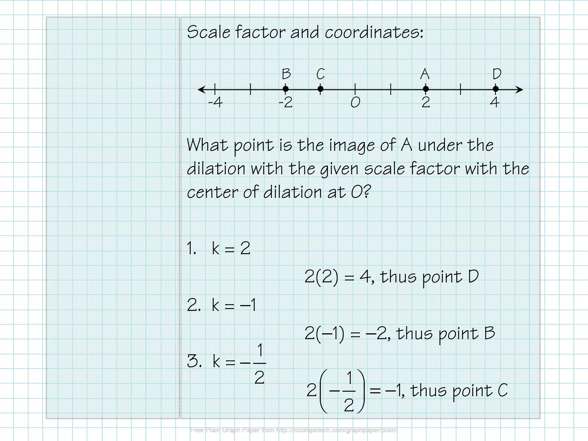 3.8.1 Dilations and Scale Factor | PDF